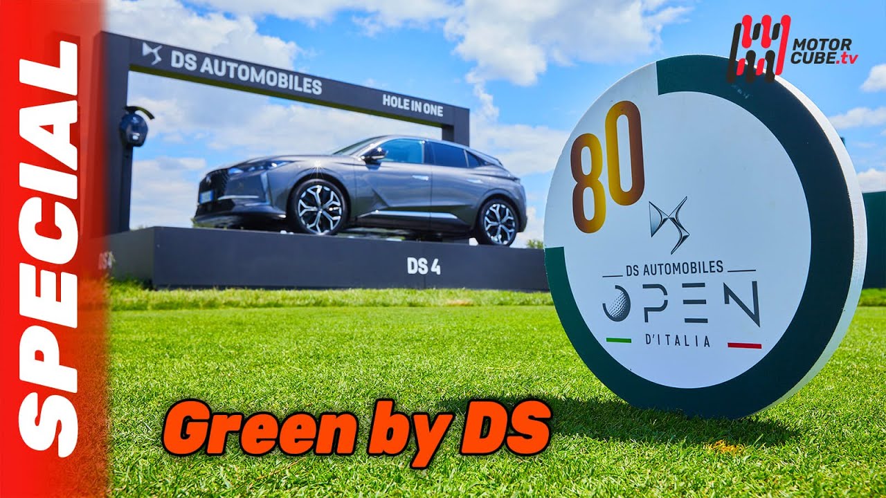 NEW DS3 - DS4 - DS7 - DS9 - LA GAMMA E-TENSE SUL GREEN DELL'80° OPEN D ...