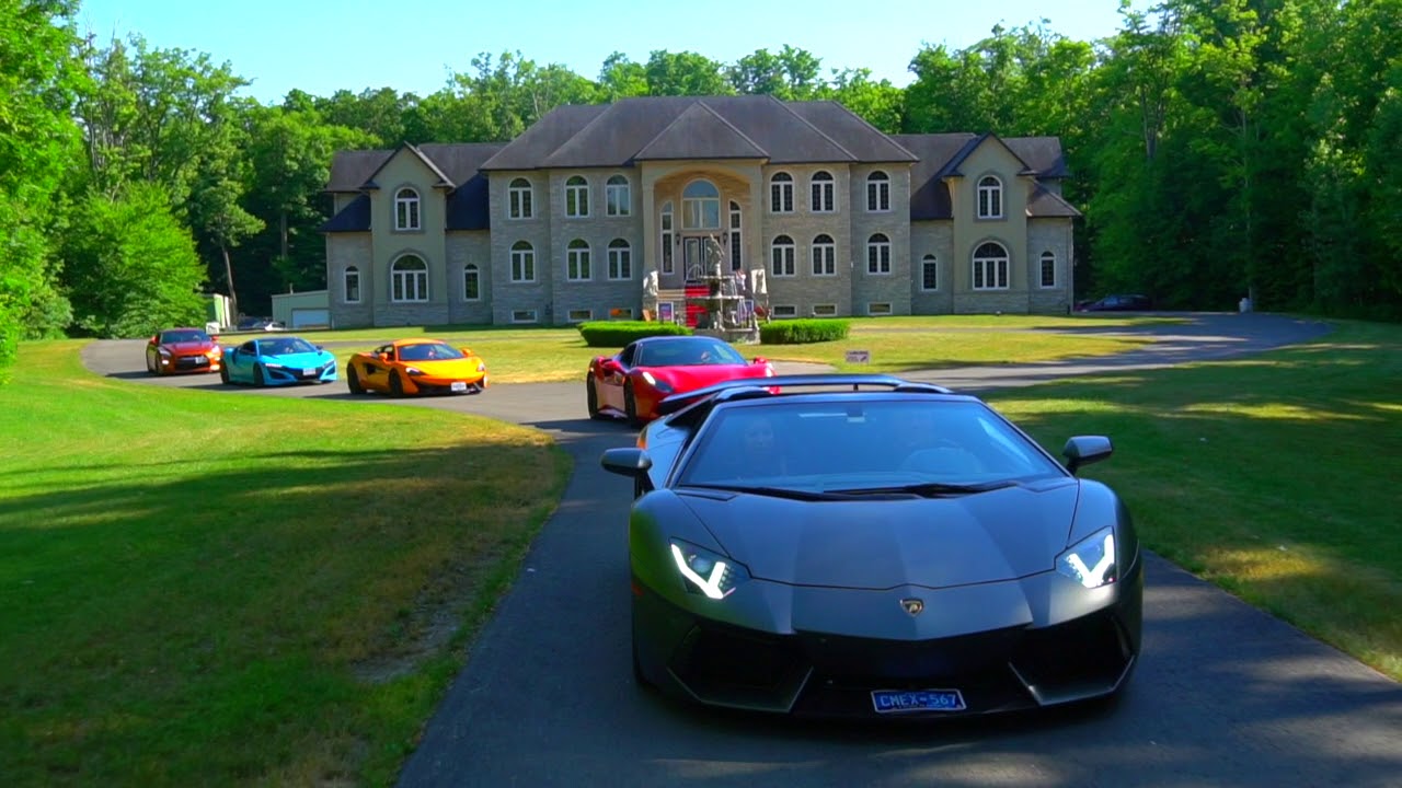 Supercar Tour in Lincoln - YouTube