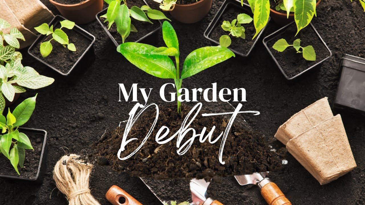 My Garden Debut - Welcome to the Garden Tour April 2023 #garden - YouTube