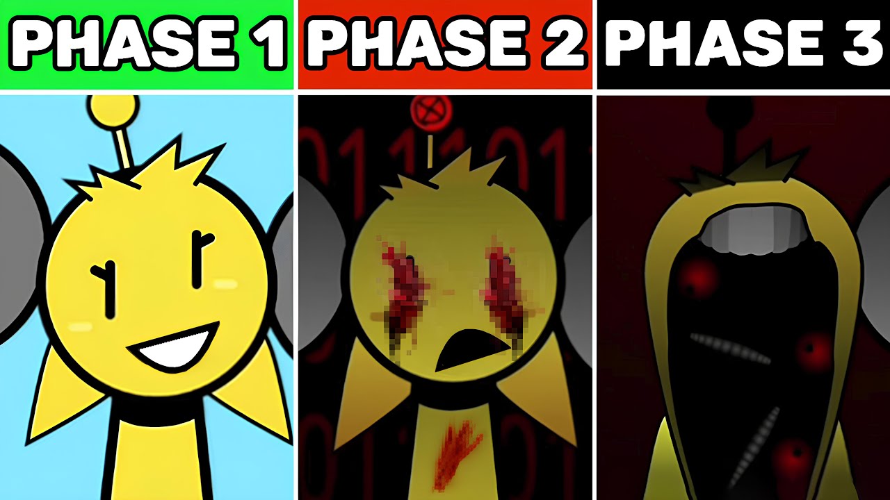 Phase 1 VS Phase 2 VS Phase 3 in Incredibox Sprinkle - YouTube