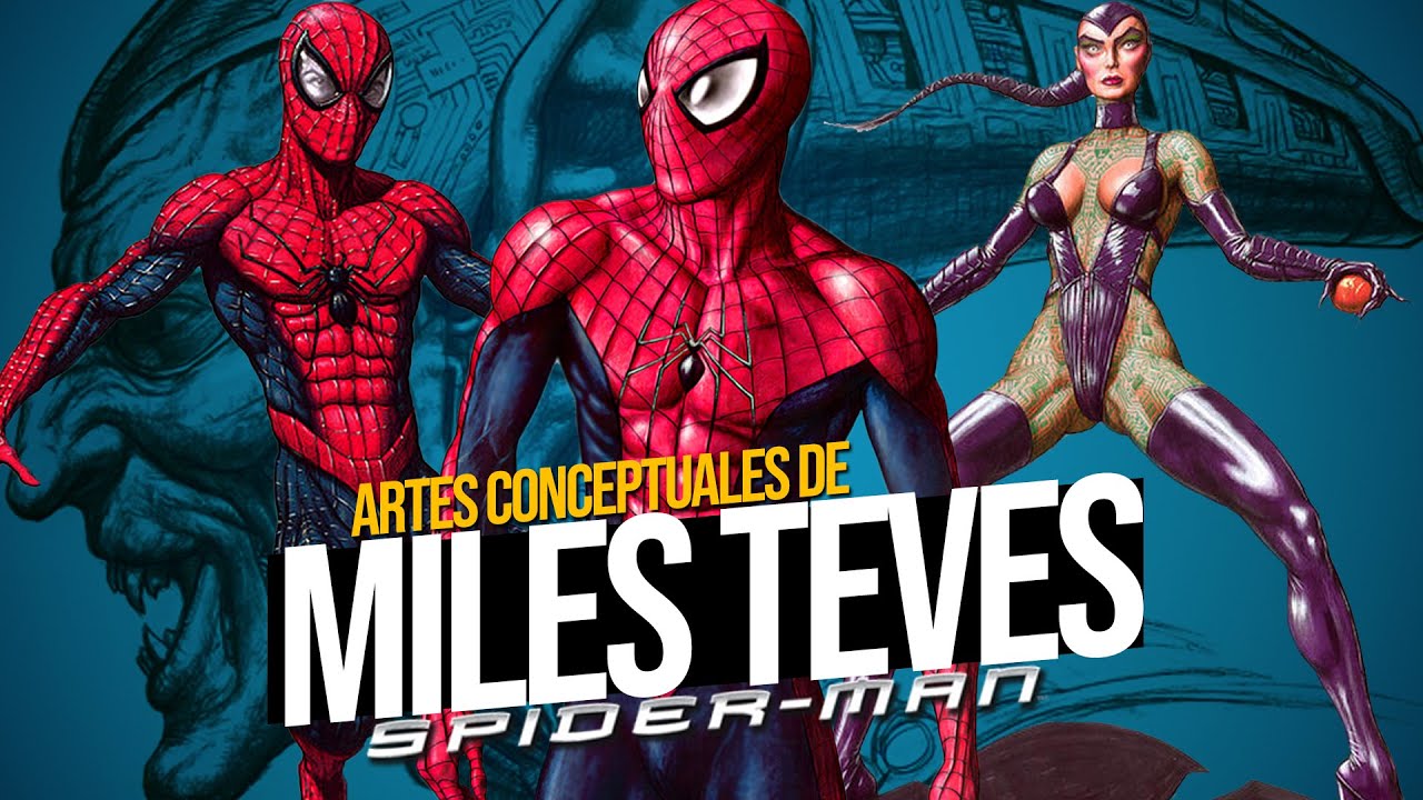 Los GENIALES artes conceptuales de Miles Teves para Spider-Man (2002 ...