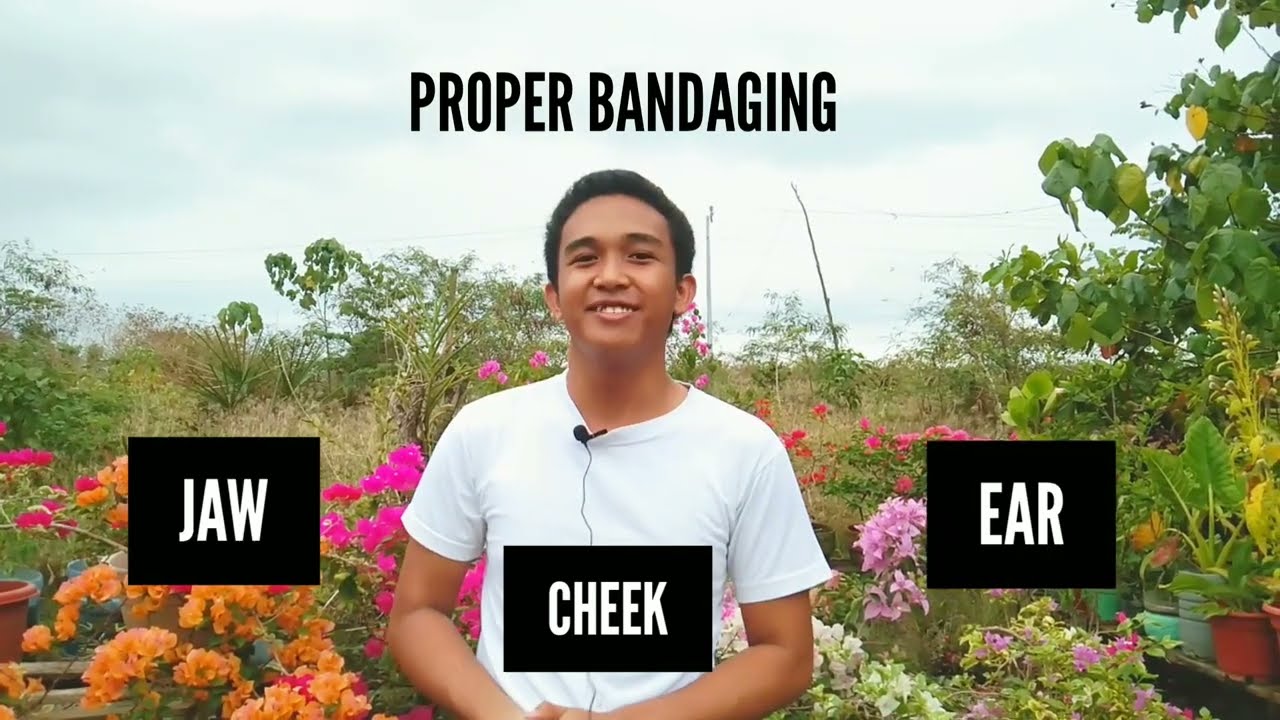 PROPER BANDAGING OF EAR/CHEEK/JAW INJURY | (BPE 223) - YouTube