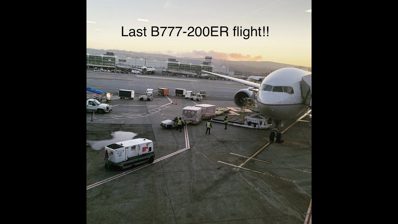 Last PW-B777-200ER flight before Grounding!! Full Trip Report EWR - SFO ...