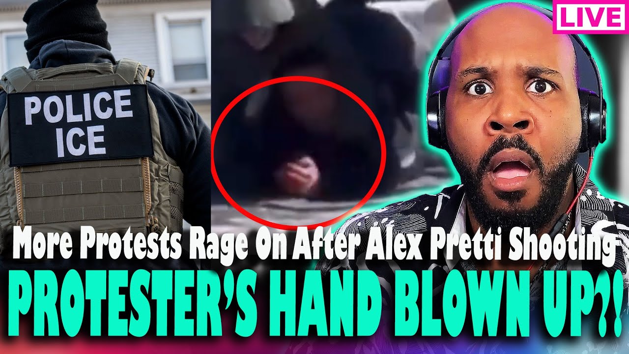 PROTESTER'S HAND BL*WN UP?! Protests Continue To Rage On After Alex ...