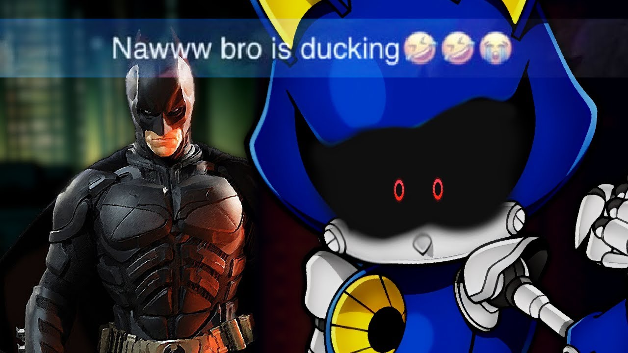 Metal Sonic vs Batman Sprite Animataed Sonic X DC) (Animated by ...