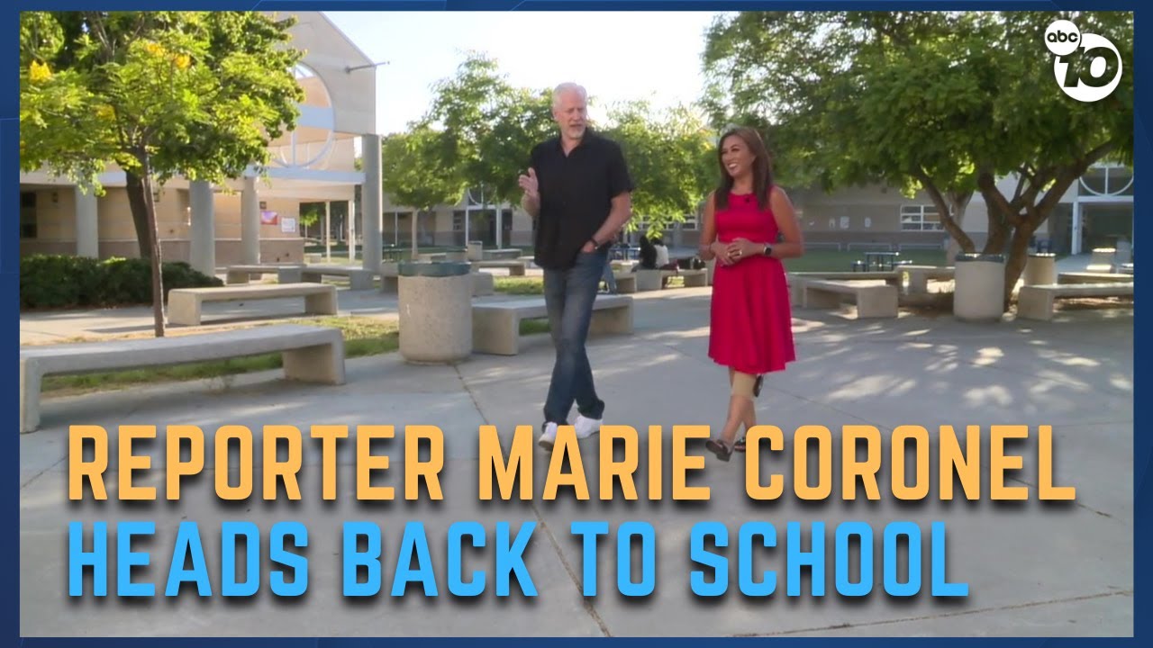 Marie Coronel visits her old stomping grounds at Eastlake High - YouTube
