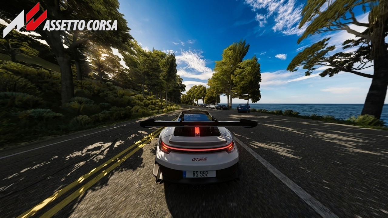 Porsche 911 GT3 RS with Insta360 Camera | Realistic Graphics in Assetto ...