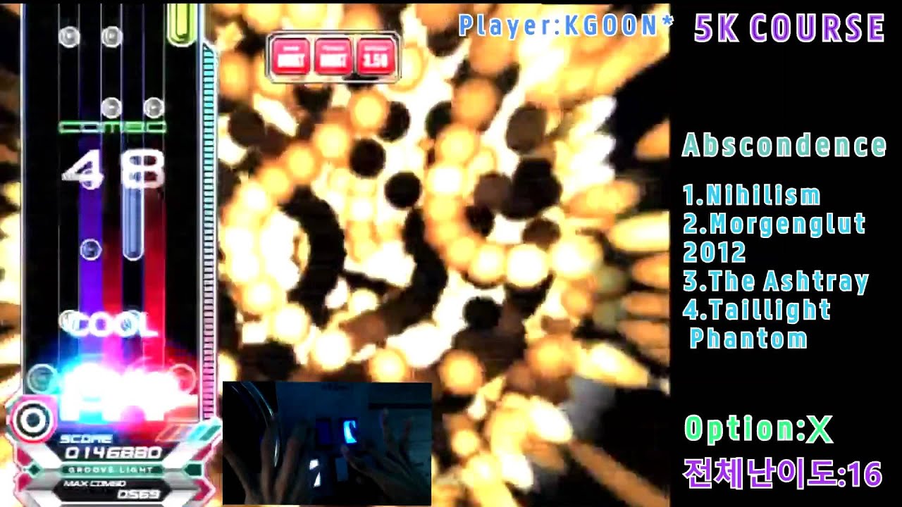 [EZ2AC : EVOLVE] [5K COURSE] Abscondence (16) - YouTube