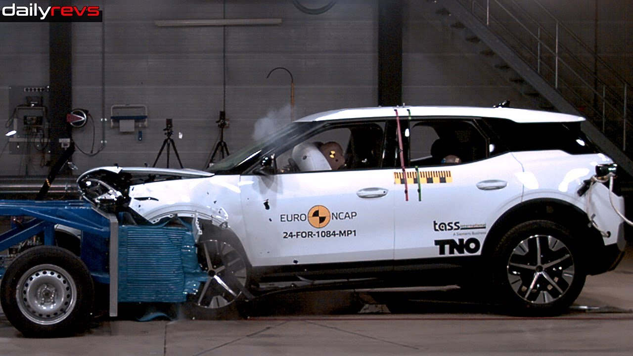 2024 Ford Explorer Earns ⭐⭐⭐⭐⭐ Rating In Euro NCAP | Crash Test ! - YouTube