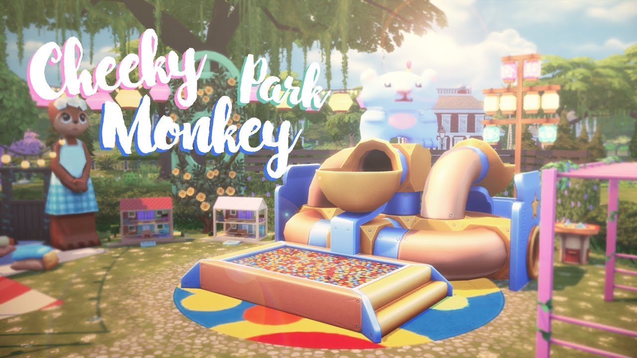 Cheeky Monkey Park | Los Sims 4 Infantes (Speed Build) - YouTube