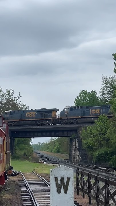 Two DPU’s CSX I135 Intermodal Train from Lodi, Ohio 5/11/2024 #train #csx #railroad #shorts # ...