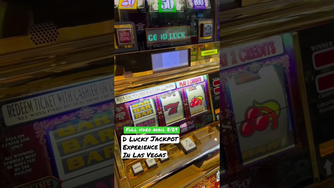 $25/SPIN D Lucky Jackpot Experience in Las Vegas - Double Diamond Top ...