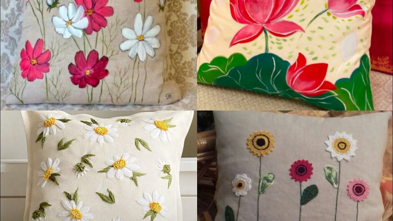 Beautiful cushion craft ideas #Cushion #craftideas #making - YouTube