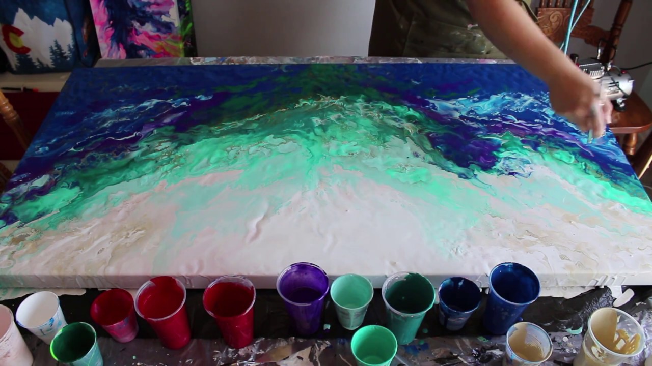 Fluid Painting | In The Flow 4 - YouTube