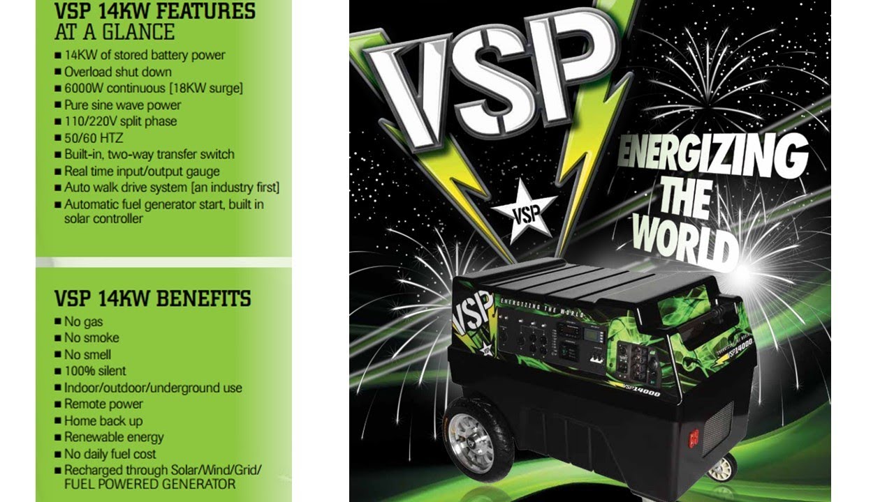 The VSP Solar Generator - It drives! - YouTube