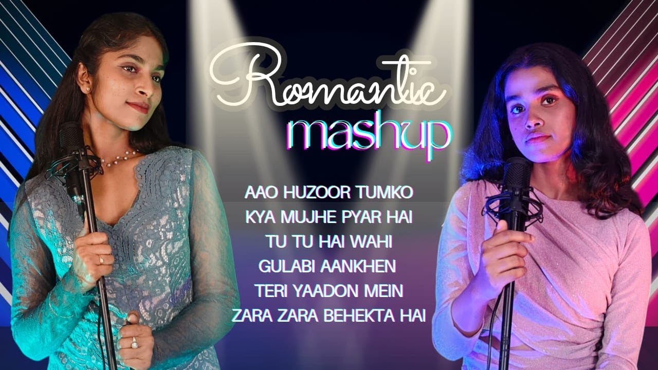 Romantic Bollywood Mashup Songs || Anisha & Nancy || Anuradha Creations ...