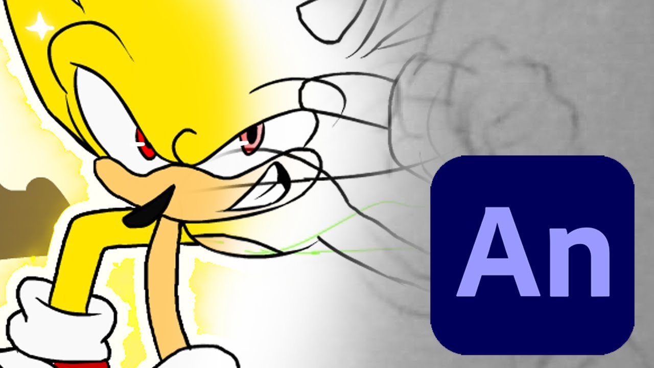 Super Sonic Transformation Animation Process - YouTube