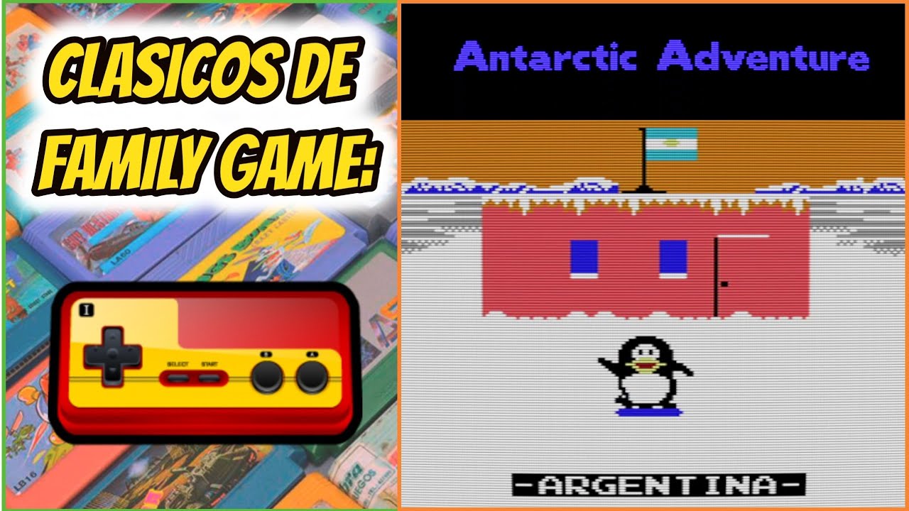 ⭐CLÁSICOS DEL FAMILY GAME N°3 "ANTARCTIC ADVENTURE" 🐧 - YouTube