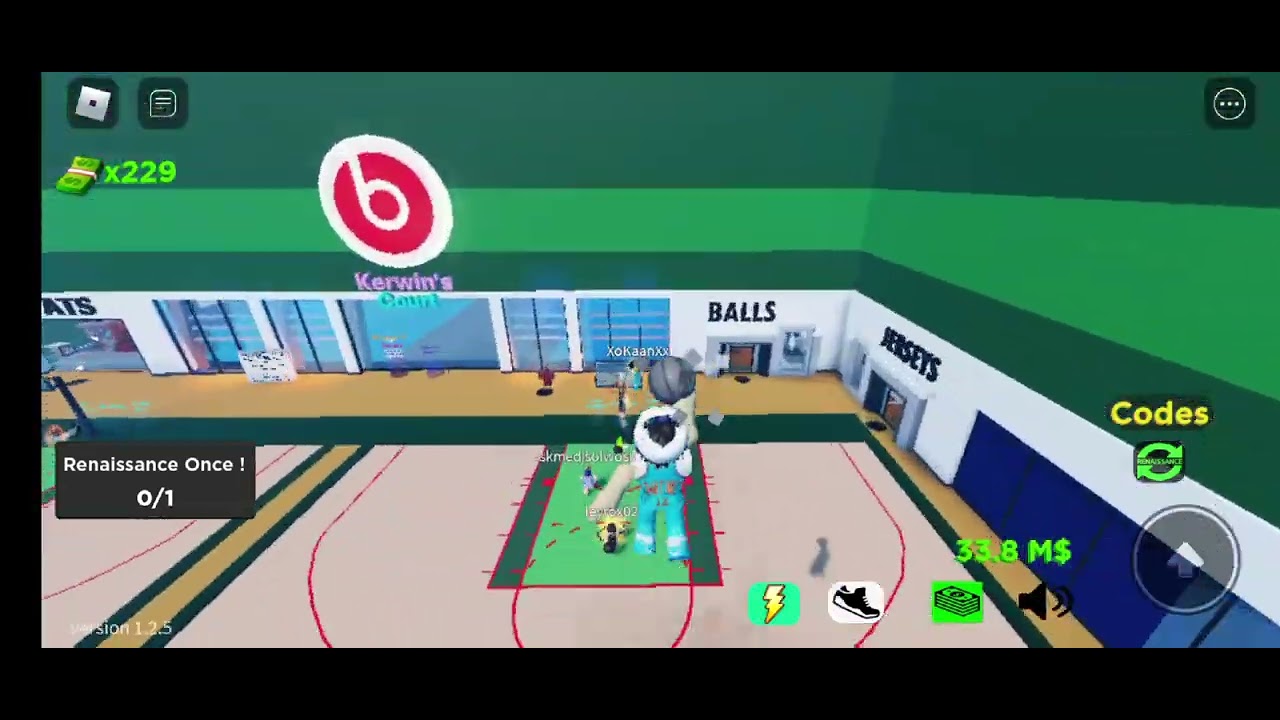 Je joue au basket sur roblox - YouTube