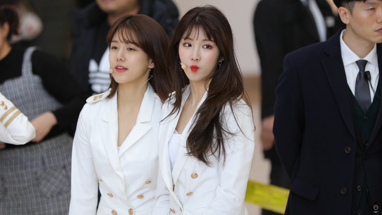 180211 더유닛 게릴라 - TING 라붐(LABOUM) 지엔 직캠 - YouTube