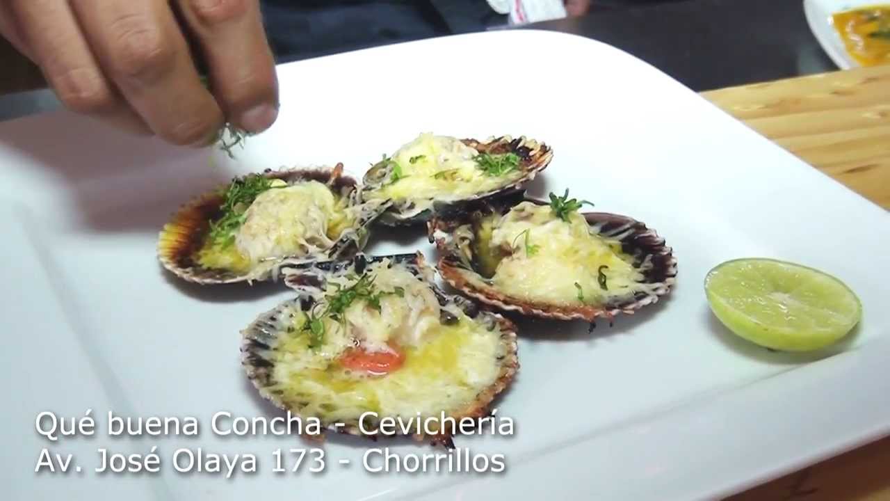 QUÉ BUENA CONCHA, PARA COMER CON TODO EL SABOR CHORRILLANO - YouTube