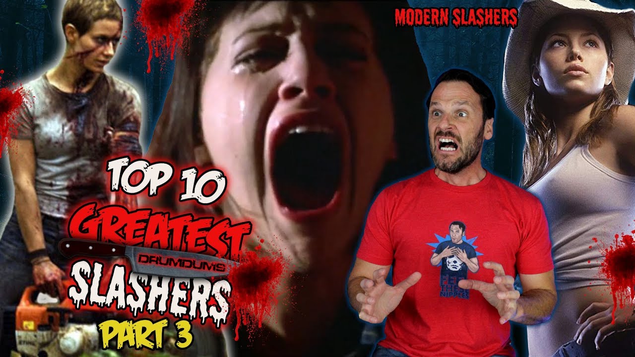DRUMDUMS TOP 10 SLASHERS PART 3 (Modern Slashers!!) - YouTube