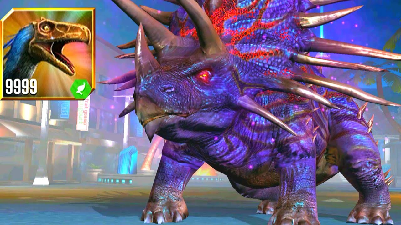 THERIZINOSAURUS GEN 2 LV 999 VS GOD JUGGERNAUT 32 | JURASSIC WORLD THE ...