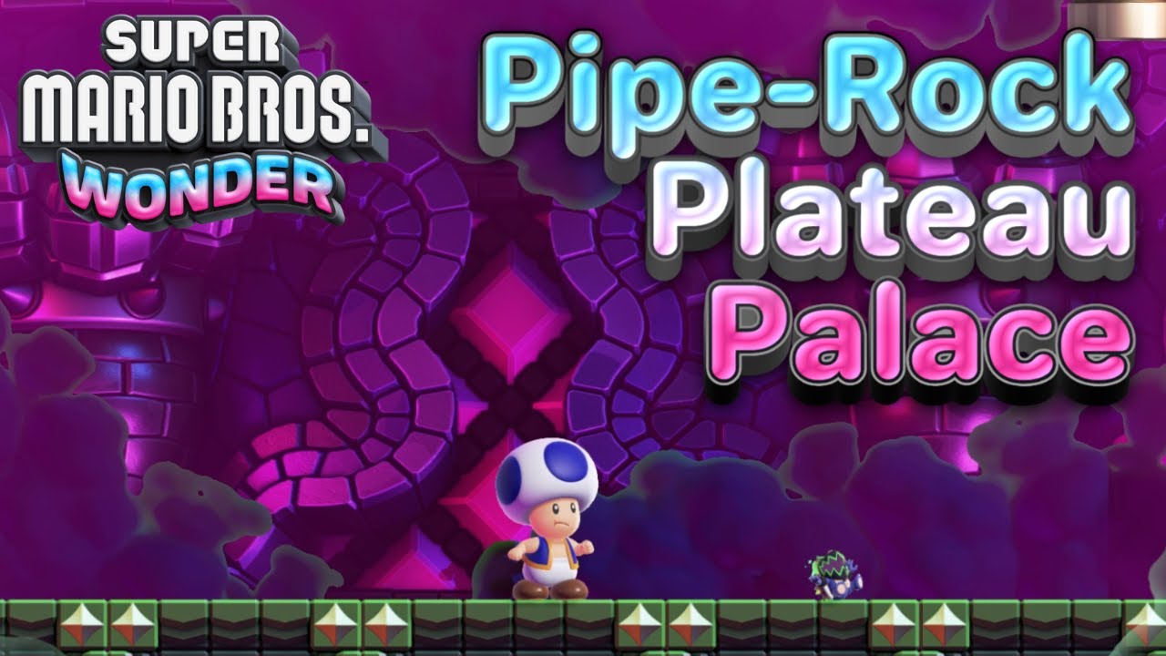 Super Mario Bros. Wonder - Pipe-Rock Plateau Palace - Boss Fight - Full ...
