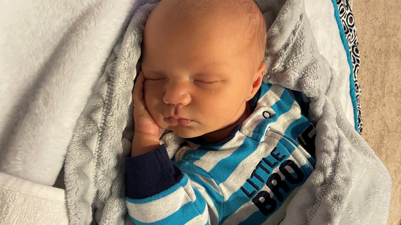 Baby waking up from a nap - YouTube