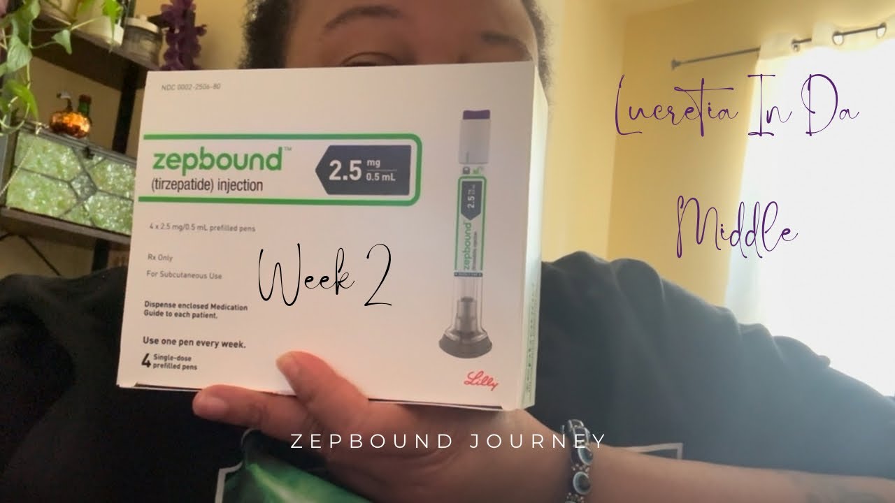 Zepbound Week 2 @ 2.5mg - YouTube