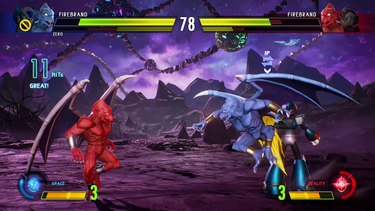 Marvel Vs. Capcom Infinite Zero and Firebrand vs X and Firebrand. - YouTube