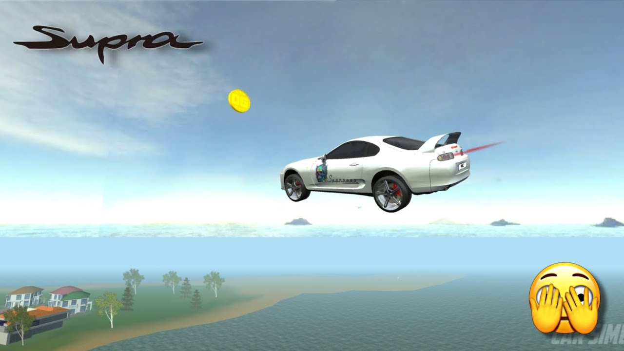 flying Supra | car simulator 2 - YouTube