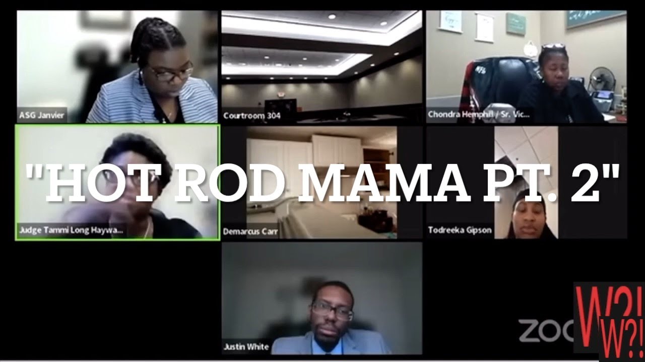 Judge Hayward "Hot Rod Mama! Pt 2"#crime #law #courtzoom #judge # ...