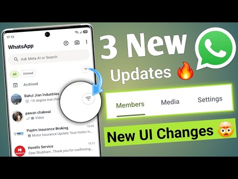 3 Whatsapp New Changes | Whatsapp New Update 2026 | New UI Changes🔥