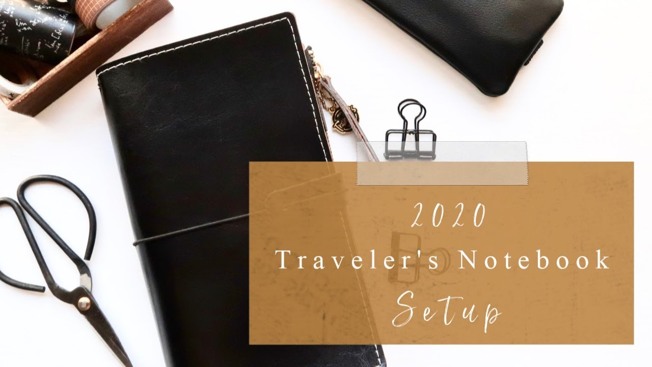 2020 Traveler's Notebook Setup - YouTube