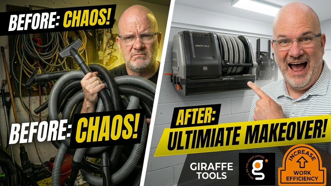 Transform your Ultimate Garage with the incredible GiRAFFE TOOLS wall ...