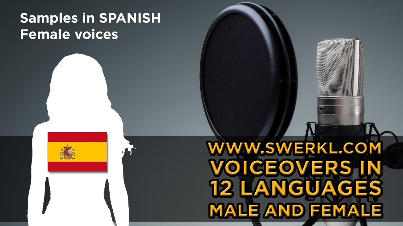 www.swerkl.com - Female Spanish Voiceover Samples - YouTube
