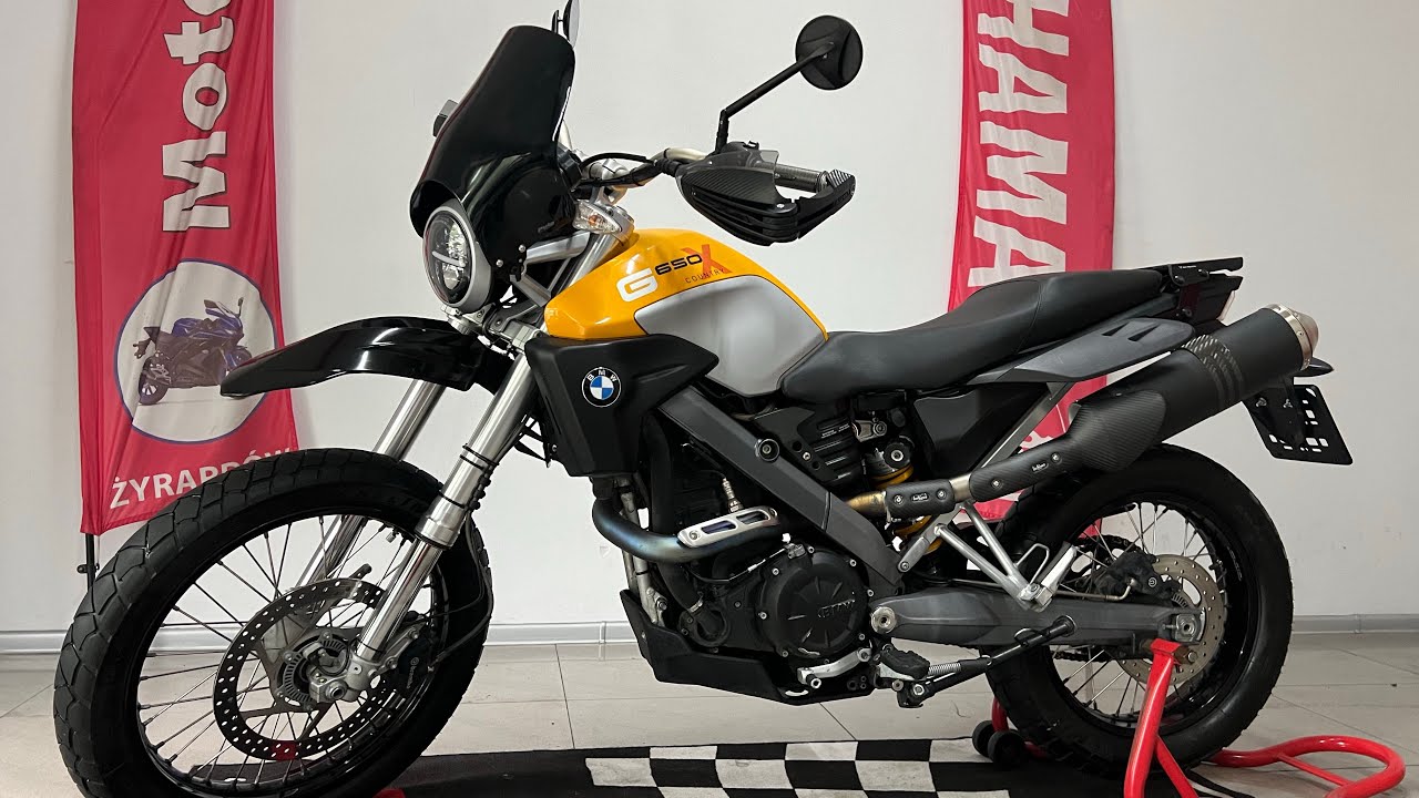 BMW G650 X Country 2008 MotoRW - YouTube