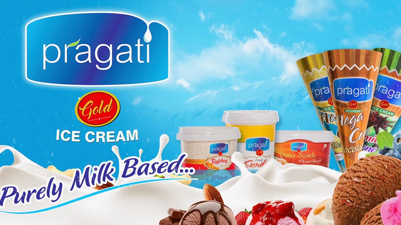 Pragati Ice Cream | Purely Milk Based - YouTube