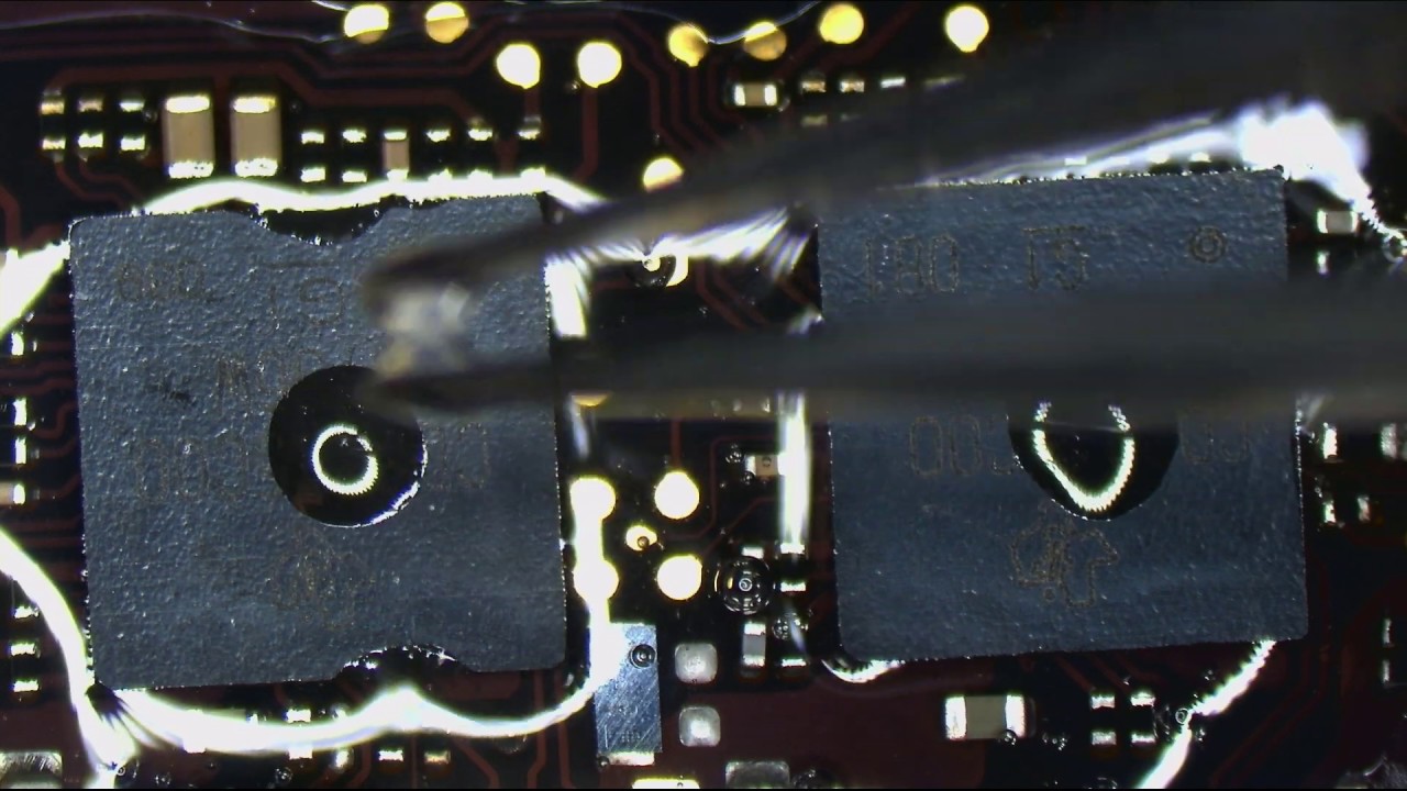 One nozzle flows two chips at the same time :D - YouTube