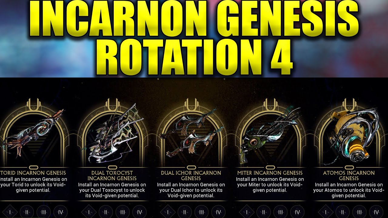 Incarnon Genesis Week 4! Torid Dual Toxocyst Dual Ichor Miter Atomos ...