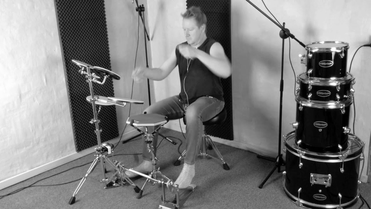 Iron Maiden Drum Cover - DW Smart Practice Kit - YouTube