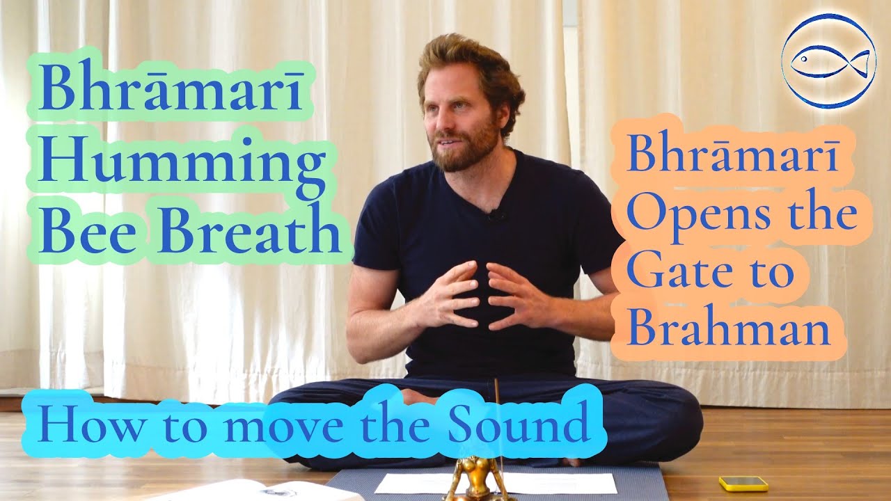 How to do the Humming Bee Breath - Brahmari - YouTube