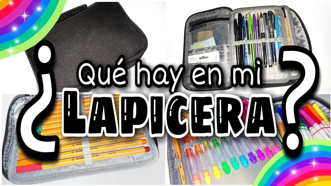 ¿Qué hay en mi lapicera? Mis básico para hacer mis apuntes bonitos ...