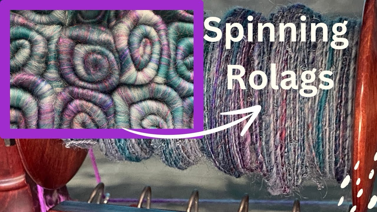 Tour de Fleece 2024 Day 9 | Hand spinning yarn tutorial | 2 Ways to ...