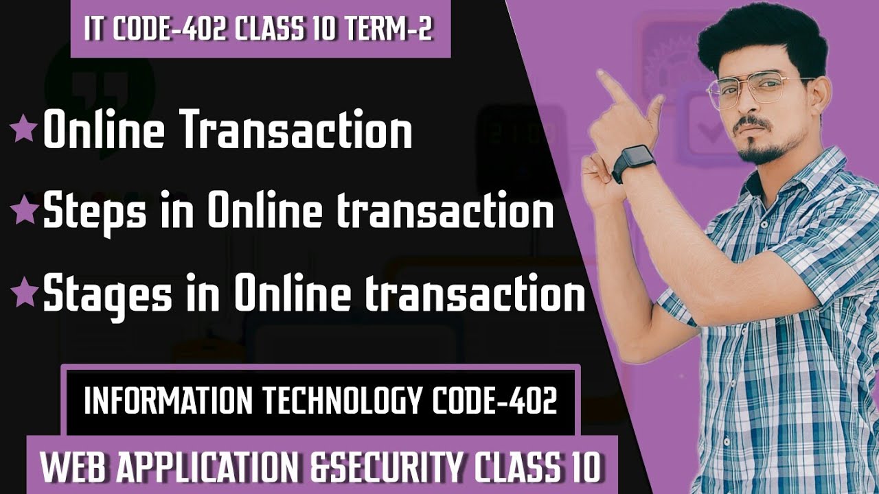 Online transactions | Stages and Steps in Online transaction | web Apps ...