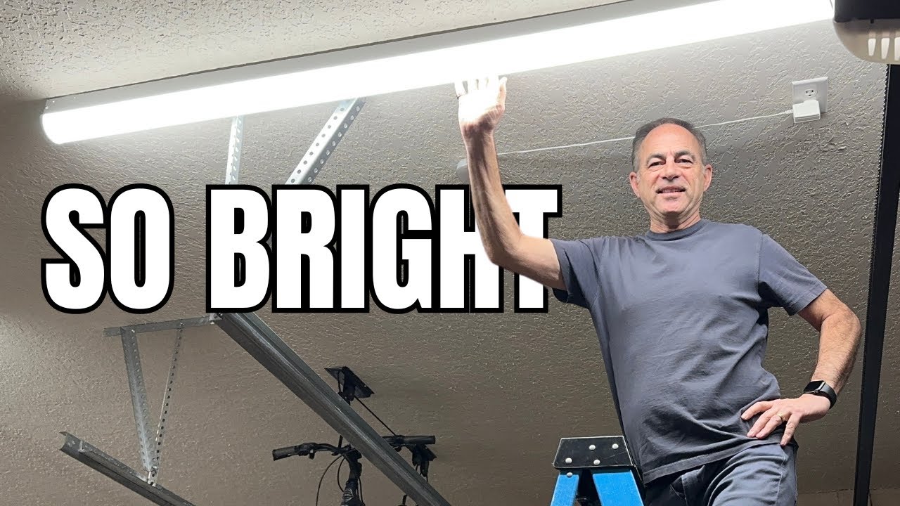 Installing LED Lights in Your Garage - YouTube