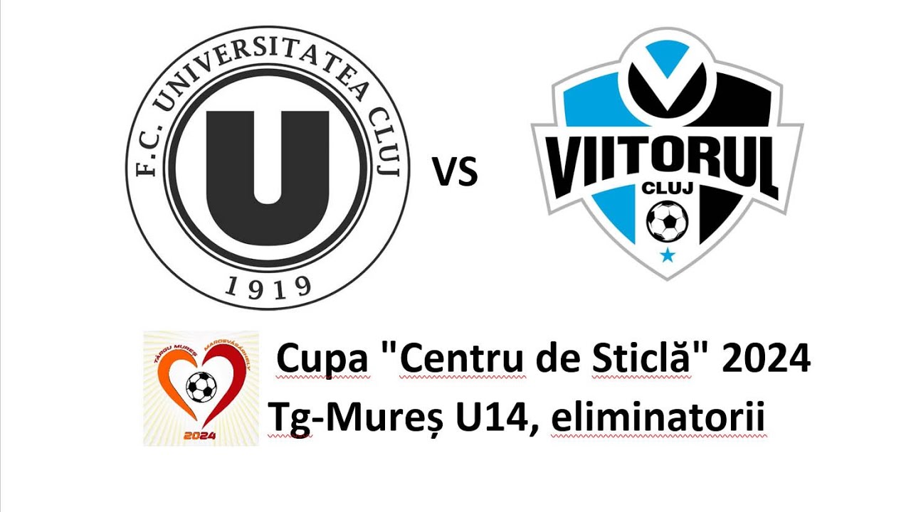 Juniori U14 - FC Universitatea Cluj - Academia Viitorul Cluj 5-1 - YouTube