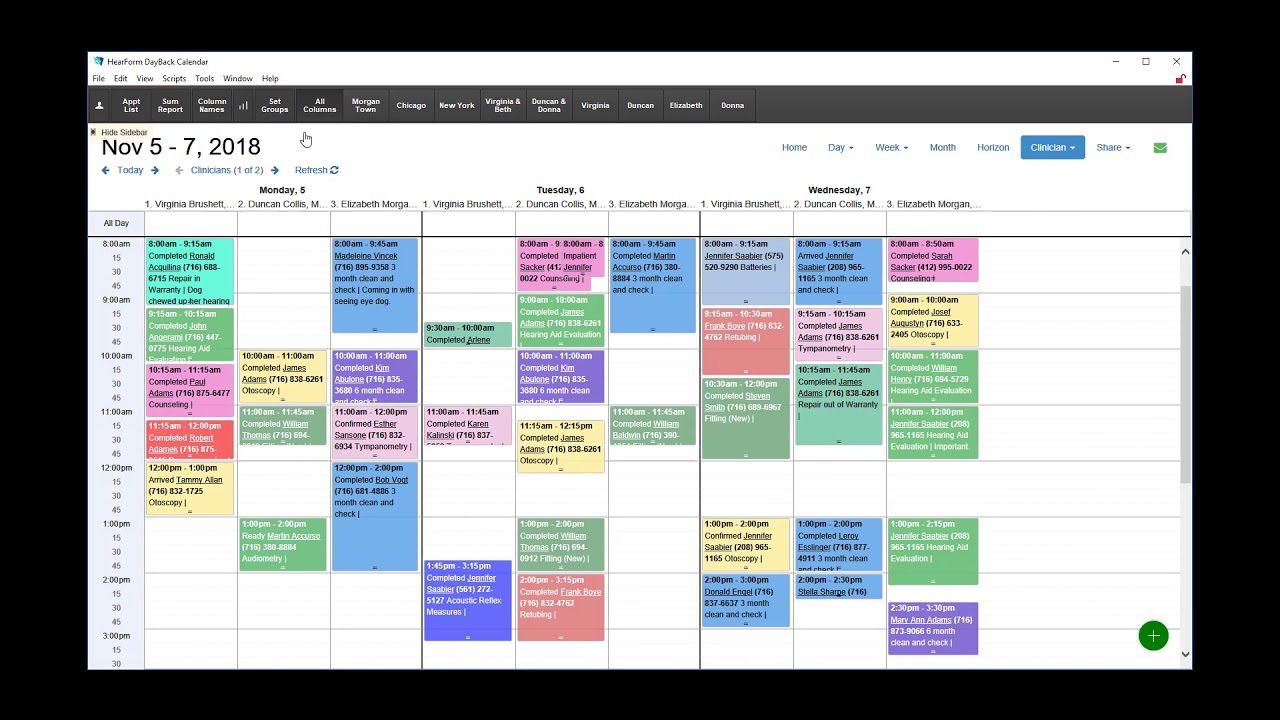 Scheduling - Scheduler Views - YouTube