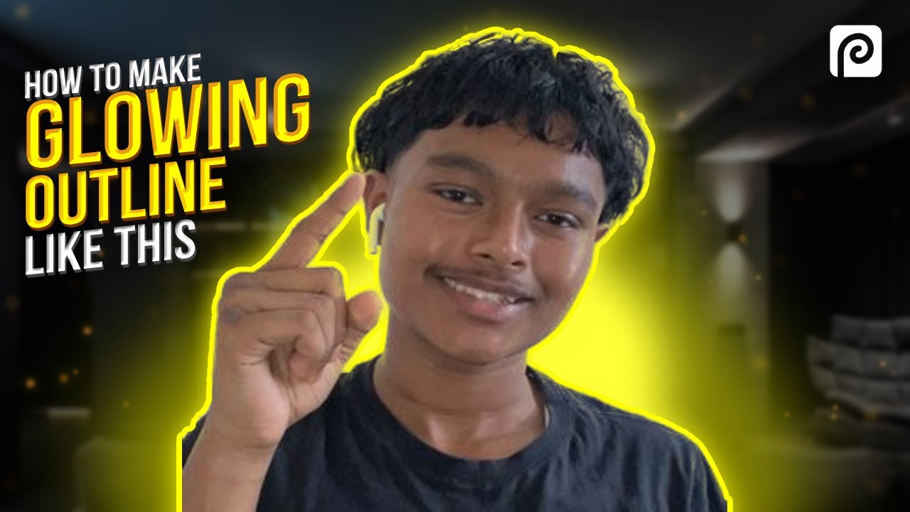 Photopea Tutorial: How To Create a GLOWING OUTLINE - YouTube